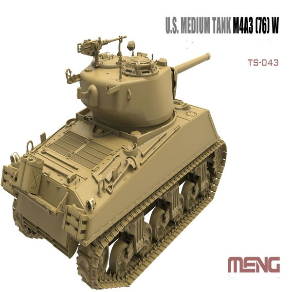 Meng Model ts-043 1/35 u.s середн й танк m4a3 (76) w тиранозавр сер ...