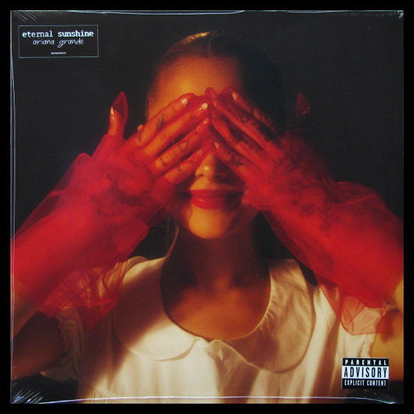 ARIANA GRANDE Eternal Sunshine LP colored translucent ruby red vinyl ...