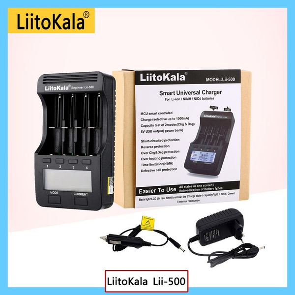 LiitoKala Зарядное устройство для фонаря - купить с доставкой по ...