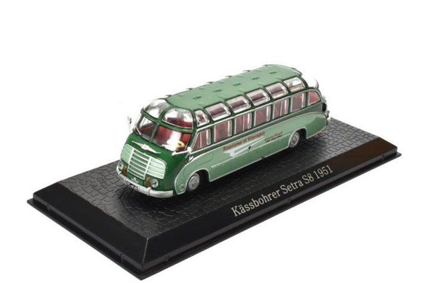 Модель коллекционная Setra k ssbohrer S8 1951, green / light green купить на OZON по низкой цене ...