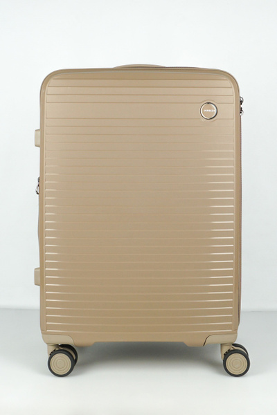 Чемодан Chemodan 360 средний из полипропилена с расширением на 4-х колесах с TSA замком (Панцирь ...