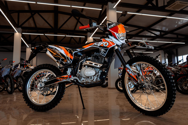 Мотоцикл кроссовый KAYO T2 250 MX 21/18 (2022 г.) ПТС в заводской упаковке купить на OZON по ...