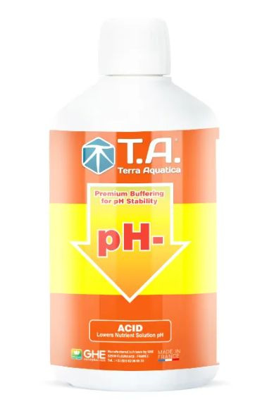 T.A.(GHE) pH DOWN регулятор уровня кислотности (500 мл) - купить с доставкой по выгодным ценам в ...