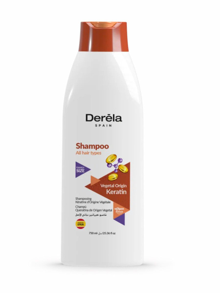 derelaspain Шампунь для волос, 750 мл - купить с доставкой по выгодным ...