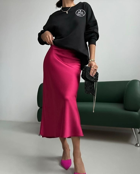 Юбка BLACK KOSMOS купить на OZON по низкой цене (1614757273)