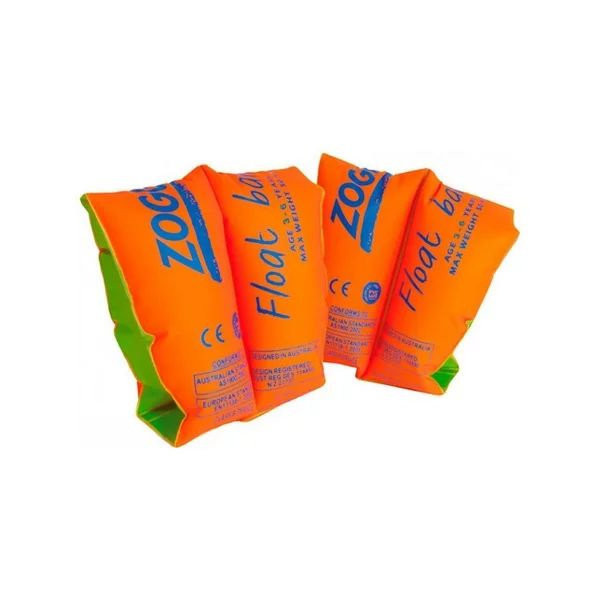 Нарукавники для плавания ZOGGS Float Bands ,01-03Y, оранжевый-зеленый купить c доставкой на OZON ...