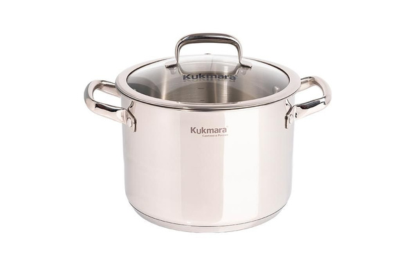 Кастрюля для индукционной плиты "Кукмара" 7 л. с крышкой LN-CA7024G ...