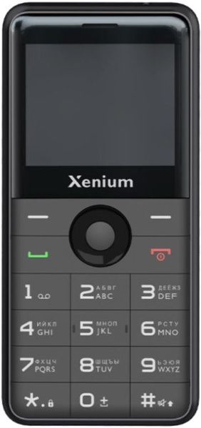 Сотовый телефон Xenium X700 черный купить на OZON по низкой цене (1637711453)