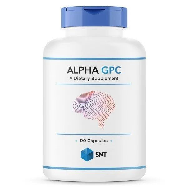 SNT Alpha GPC 90 Capsules, СНТ Альфа GPC Для улучшения памяти и умственной деятельности 90 ...