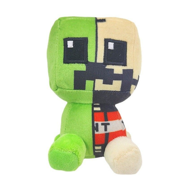 Плюшевая кукла из игры Minecraft Creeper 13см/Minecraft game plush doll ...