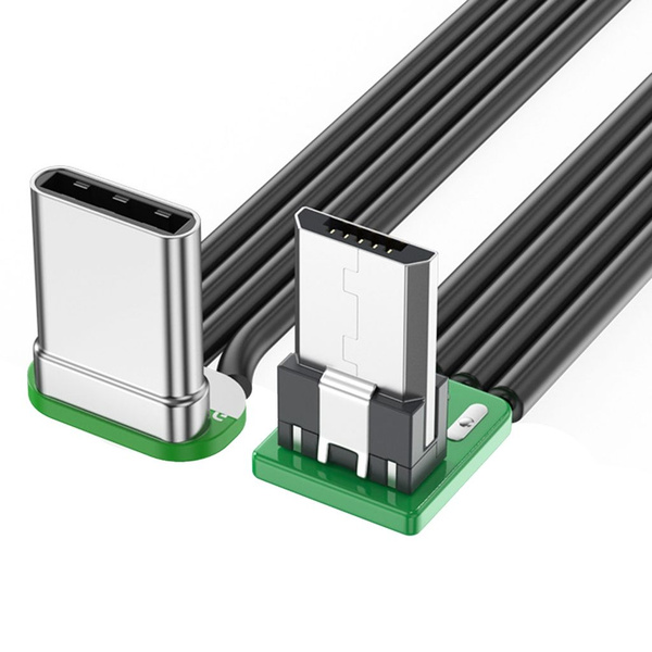 Type C к Micro USB кабель - 0.3м вверх - купить с доставкой по выгодным ...