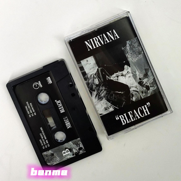 Audio MC (кассета) Музыкальный диск,Nirvana - Bleach,Кассета с ...