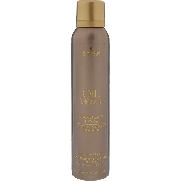 Schwarzkopf Professional Oil Ultime Light TRT Маска-мусс для тонких ...