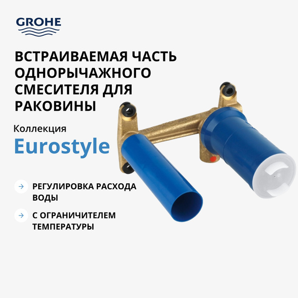 Встраиваемая часть смесителя GROHE (23571000) купить по низкой цене с ...
