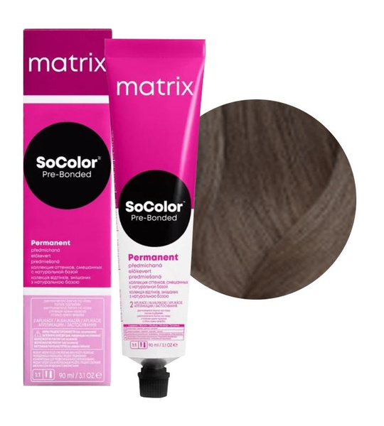 Краска для волос Matrix SoColor Pre-Bonded 5N светлый шатен 90 мл ...