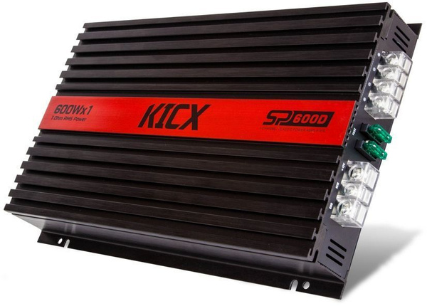 Усилитель автомобильный Kicx одноканальный 600Вт 2069045 - купить с ...