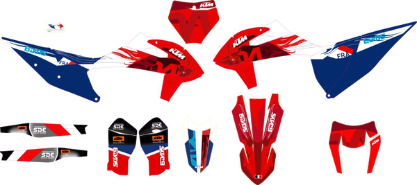 Графика на эндуро мотоцикл КТМ (2020) (толщина 750 мкм) - купить с ...