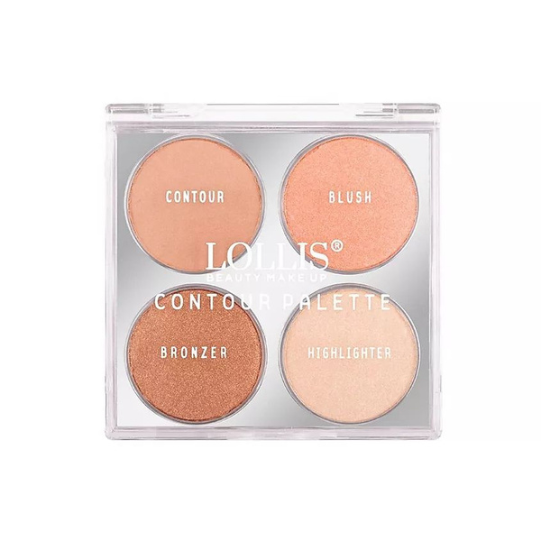 LOLLIS Контуринг для лица Contour Palette Коричневый тон 01 - купить с ...