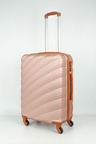 Чемодан Chemodan 360 средний из ABS пластика на 4-х съемных колесах с кодовым замком (Lotus ...