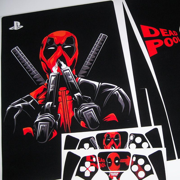 Наклейки на PS5 Disc Edition "Deadpool" - купить с доставкой по ...