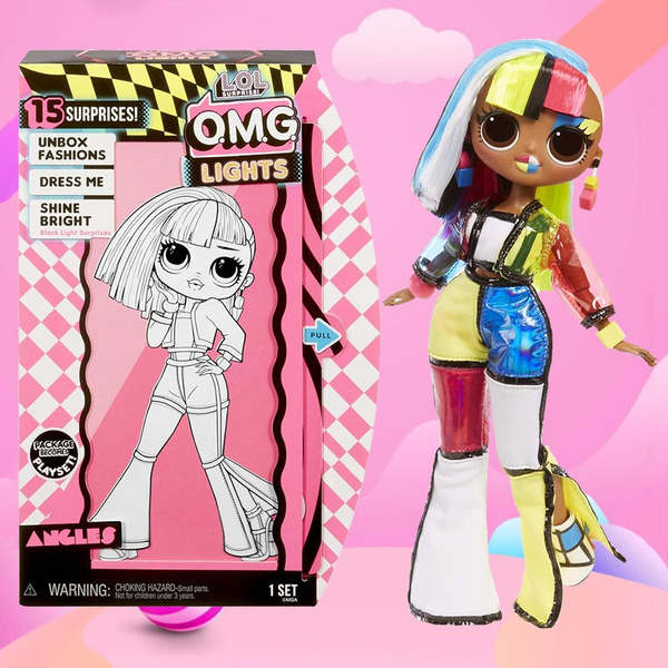 L.O.L. Surprise! Кукла светящаяся Спидстер ЛОЛ MGA O.M.G. Lights Angles ...