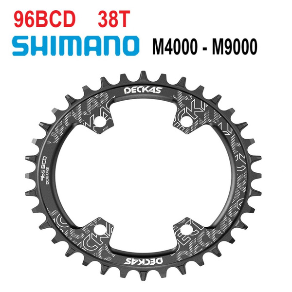 Звезда передняя Deckas 38T 96BCD, Narrow Wide, для шатунов Shimano ...