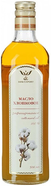Масло DIAL-EXPORT Хлопковое 0,5л купить на OZON по низкой цене (1687459364)