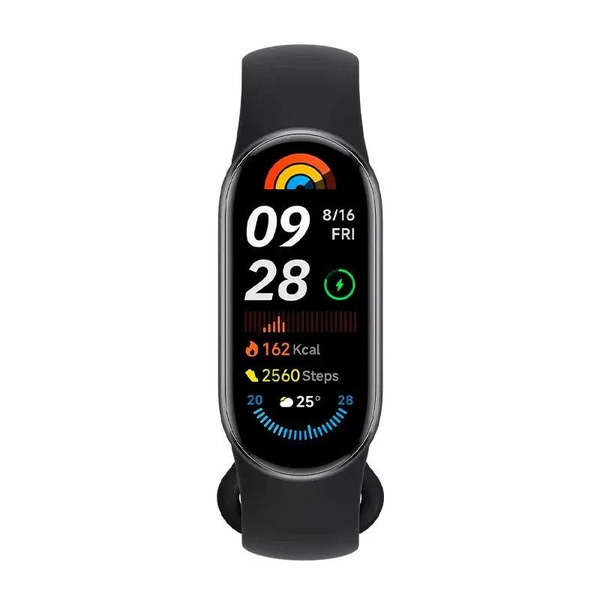 Фитнес браслет умные часы Mi Smart Band 9 Black - купить с доставкой по ...