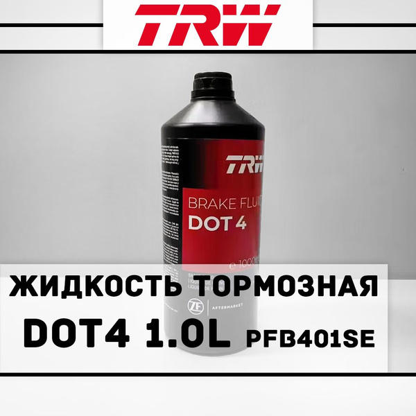 Жидкость тормозная DOT4 1.0L TRW для автомобилей Hyundai, Kia / арт. PFB401SE / бренд TRW купить ...