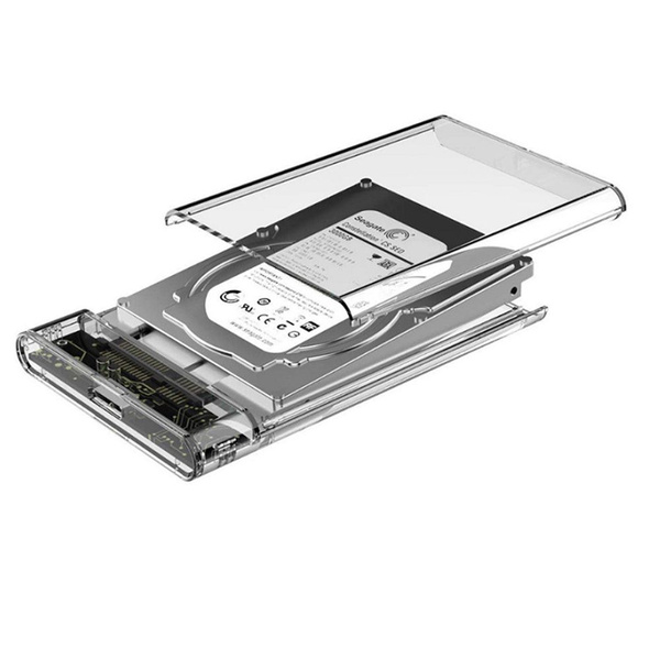 Бокс корпус для внешнего жесткого диска SSD 2.5" SATA 3.0 - USB 3.1 ...