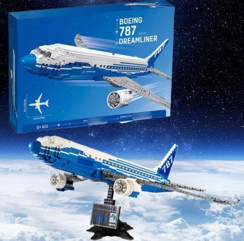Конструктор креатор Боинг 787 Дримлайнер, 1353 детали, совместим с ...