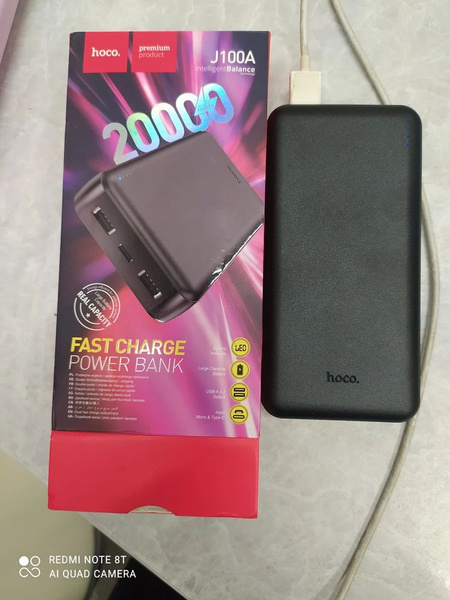 Внешний аккумулятор (Power Bank) hoco j100a - купить по выгодным ценам в интернет-магазине OZON ...