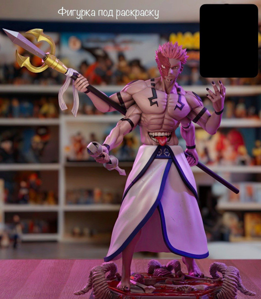Статуэтка Kaisen Roymen Sakuna фигурка 16 см под раскраску купить на ...