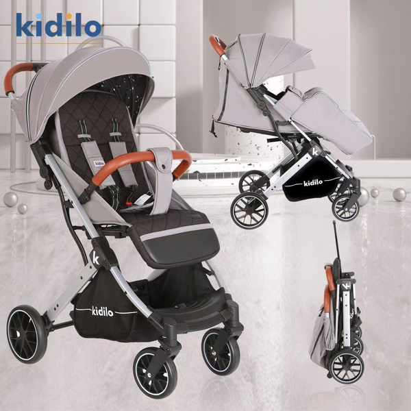 Коляска прогулочная Kidilo 2024, серый - купить с доставкой по выгодным ...