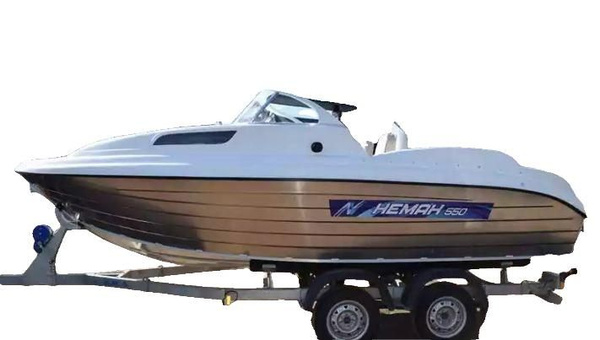 Комбинированная каютная лодка Neman-550 с комплектом дополнительного ...