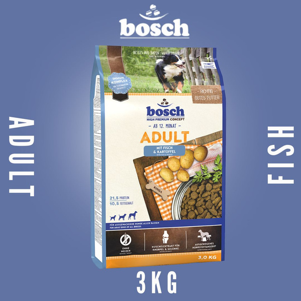 Корм для собак сухой Bosch Petfood Concept Adult with Fish & Potato ...