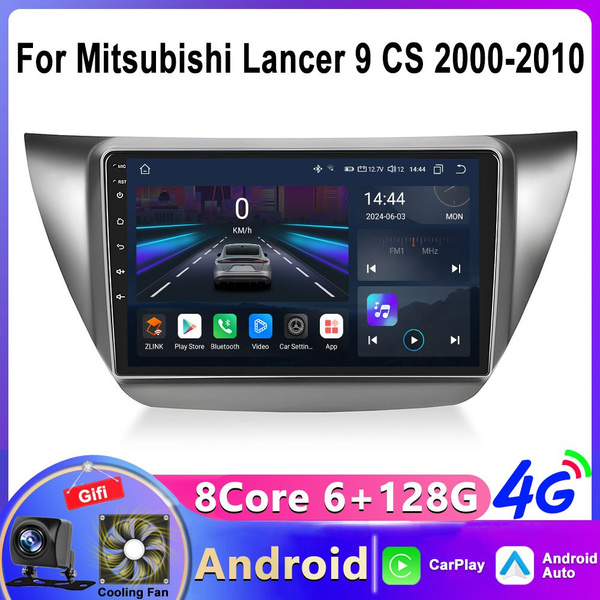 Автомагнитола для Mitsubishi Lancer 9 2000-2010 6Gb+128Gb 8 ядра 4G ...