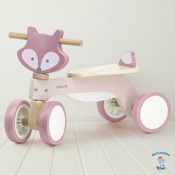 Деревянная каталка Viga Лисичка, 44240 купить на OZON по низкой цене ...