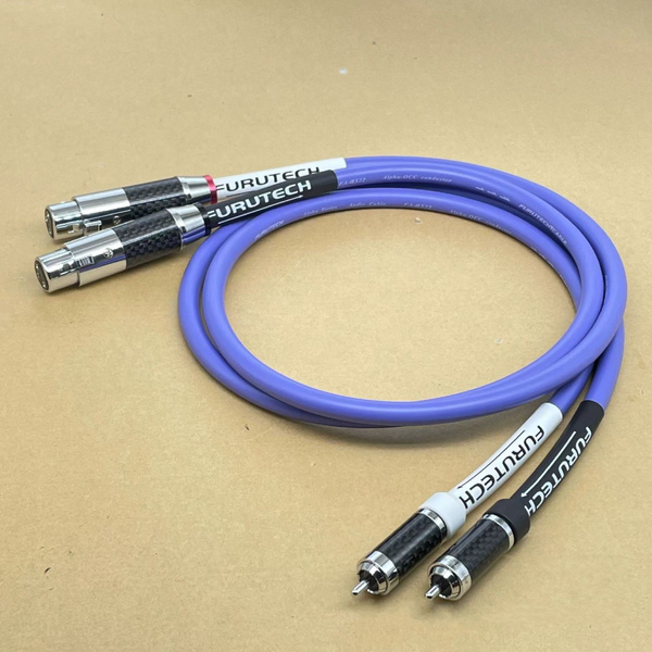 Кабель RCA, XLR Furutech Японский FA-aS22 Сигнальный кабель XLR - RCA ...