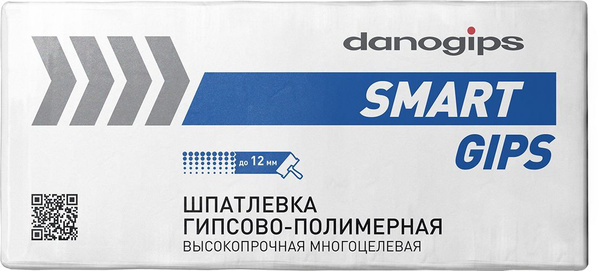 Шпатлевка гипсо-полимерная Danogips SmartGips, 19кг купить на OZON по низкой цене (1734978786)