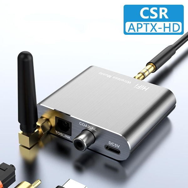 Беспроводной приемник CSR APTX-HD Bluetooth 5.2 HiFi Стерео Аудио ...