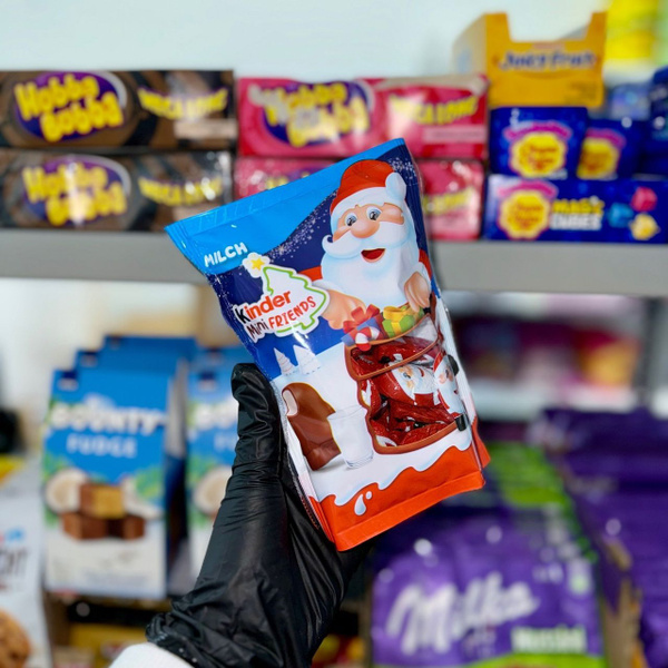 Конфеты Ferrero Christmas Kinder Mini Friends Milch Beut Мини-Санта 122 ...