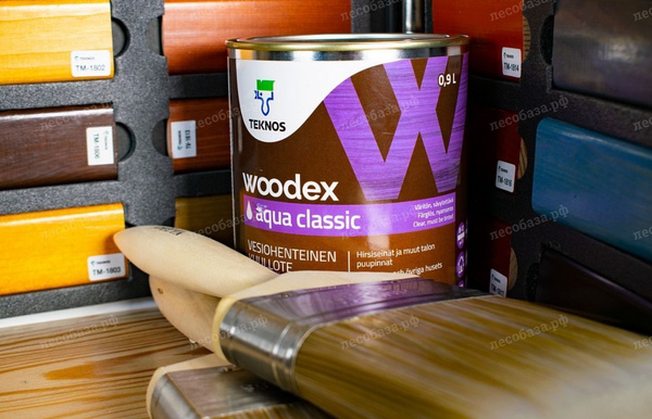 ДРЕВОЗАЩИТНОЕ СРЕДСТВО TEKNOS WOODEX Agua Classic RM1 0.96L купить на ...