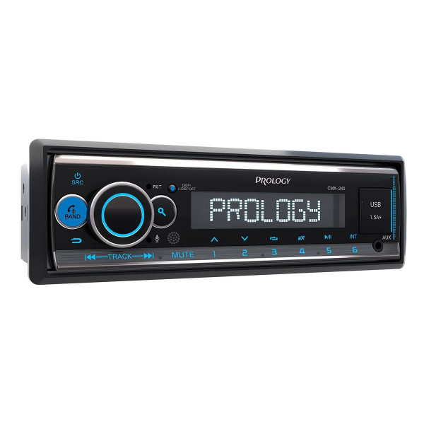 Автомагнитола PROLOGY CMX-240 FM/USB ресивер / Магнитола с блютуз, 3 ...