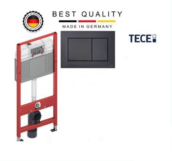 Инсталляция для унитаза TECE base с черным кнопкой (матовый) купить на OZON по низкой цене ...