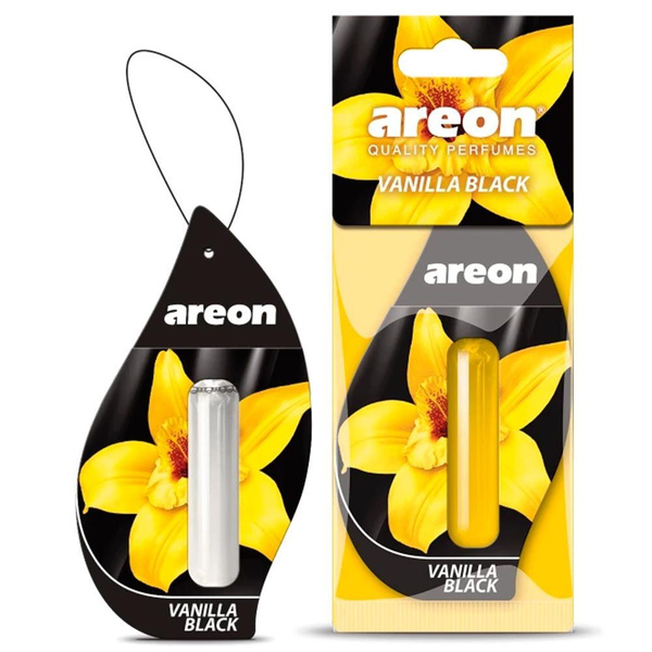 Ароматизатор AREON LIQUID 5ml Чёрная Ваниль Vanilla Black купить на OZON по низкой цене (1747111818)