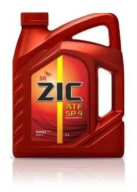 ZIC ATF SP 4, 4 л (Юж.КОРЕЯ, ОРИГИНАЛ!!!), 1 шт. Масло трансмиссионное купить c доставкой на ...
