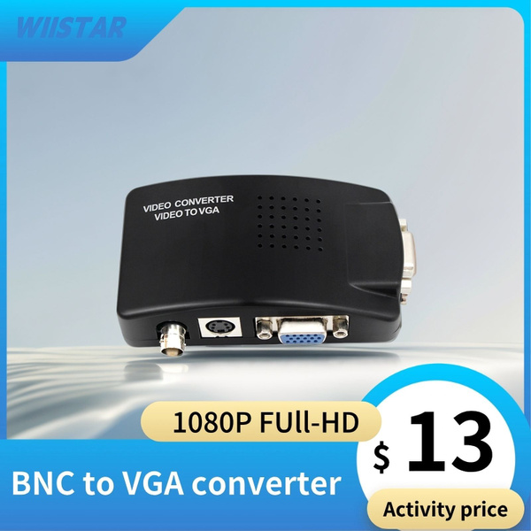 Конвертеры BNC VGA, поддерживающие выход S - Video VGA, подключенные к таким устройствам, как PC ...