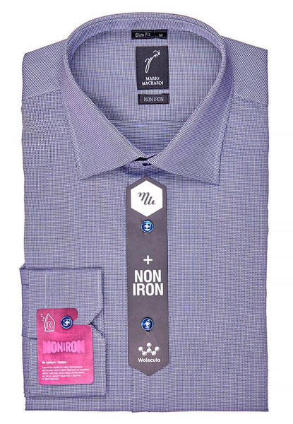Рубашка Mario Machardi Slim Fit купить на OZON по низкой цене (1756693674)