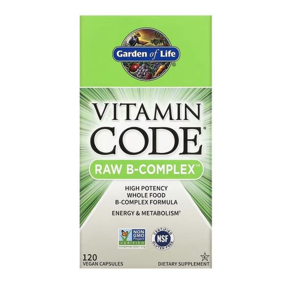 Пищевая добавка Vitamin Code, Raw B-Complex, 120 капсул купить на OZON ...